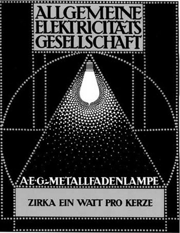 Peter Behrens: AEG corporate identity 1906 – media+art+innovation